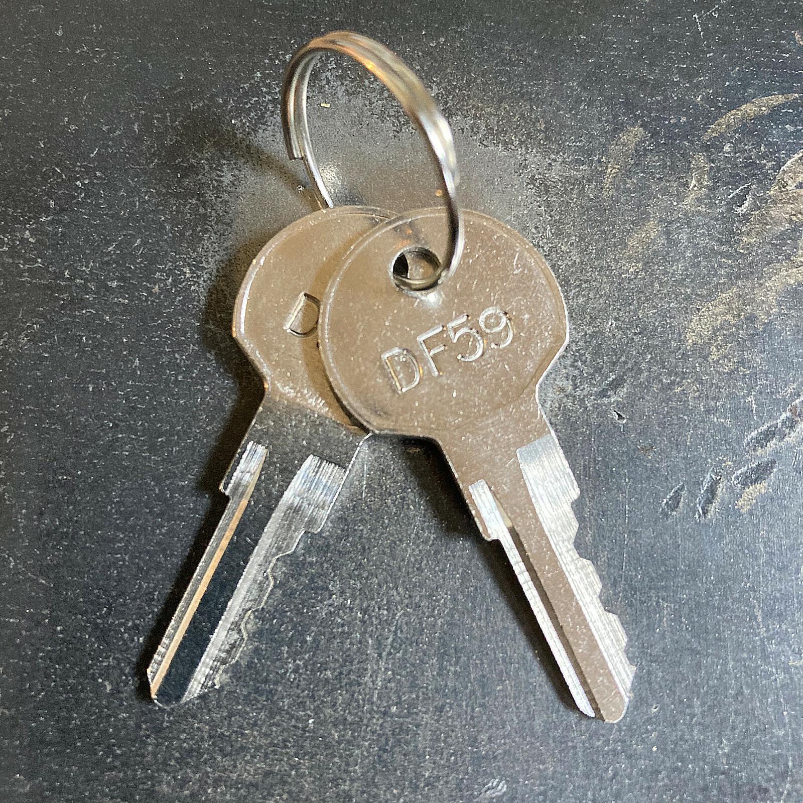 (2) Kaba Simplex Ilco Keys Cut Key Code DF1 - DF61 Passage Combination ...