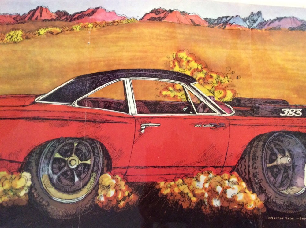 1969 Plymouth Road Runner Ad Rare 12x24" printed POSTER - Great Garage ...