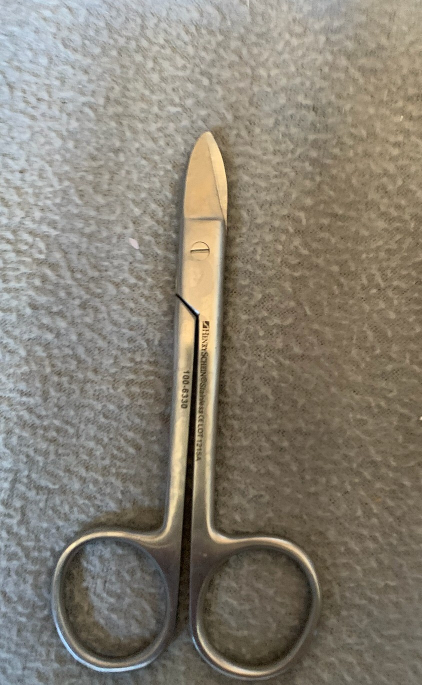 Henry Schein Scissors Stainless Steelx4-different sizes | eBay