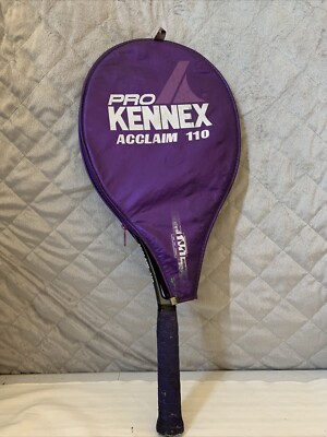 Pro Kennex Tennis Racket Acclaim 110 Racquet Purple With Case Sports ...