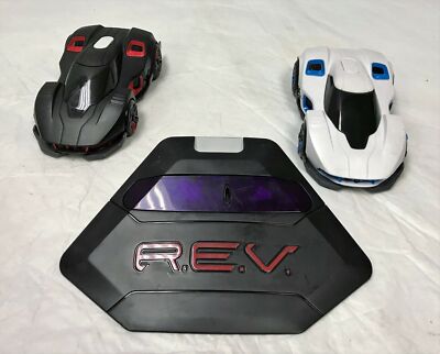 R.E.V. WowWee Battle Pack Robotic Enhanced Smart Car 2 Car Bluetooth ...