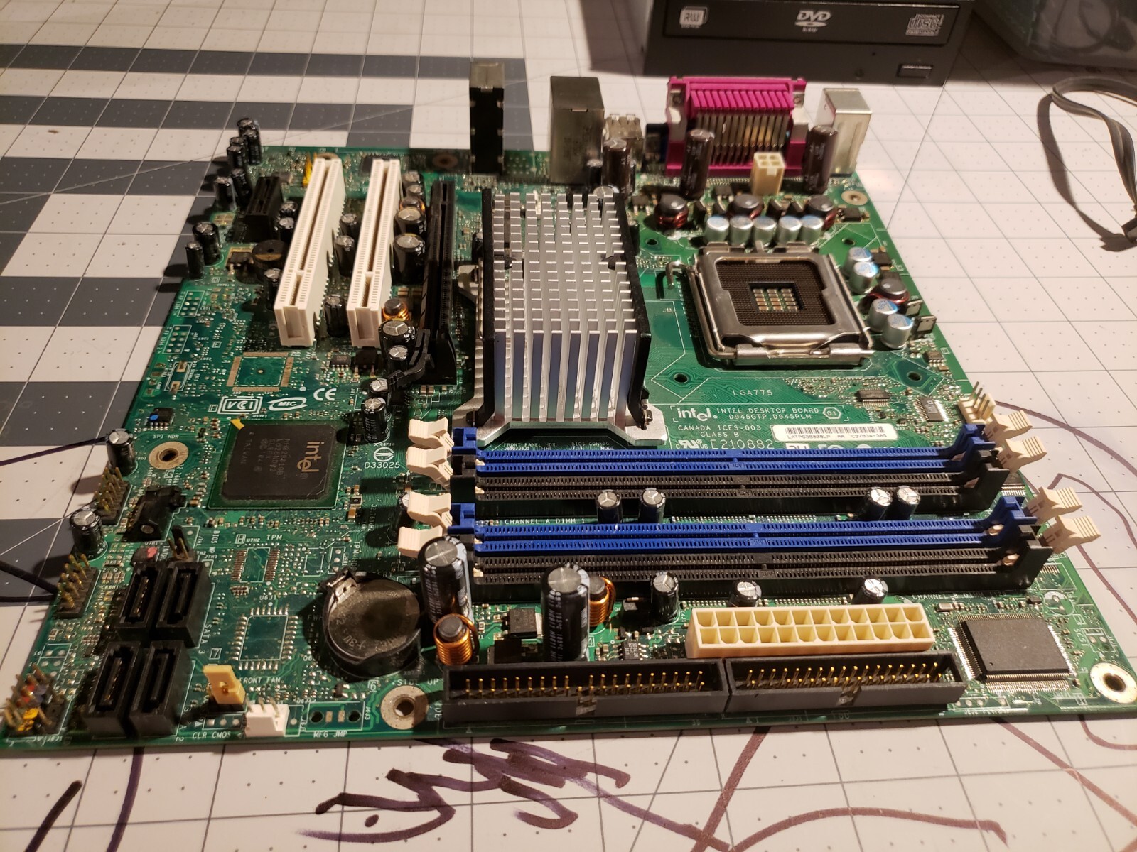 Intel D945GTP/D945PLM LGA775 Motherbord - MOBO #4 | eBay