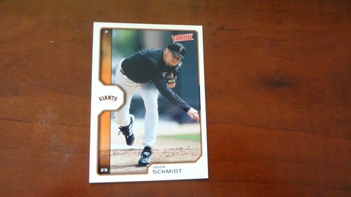 2002 VICTORY # 380 JASON SCHMIDT BASEBALL CARD | eBay