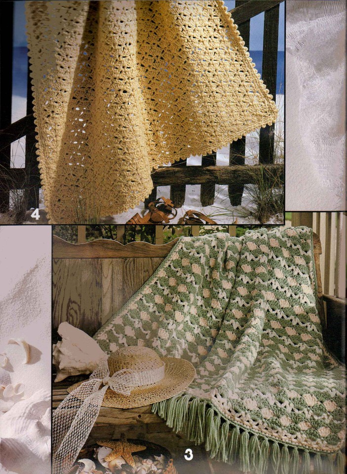7 Quick & Easy Shell Afghans Stunning Must Have Designs Crochet Pattern ...
