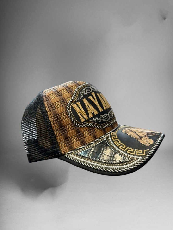 Cachucha Gorra Artesanal Vaquera Nayarit Western Trucker Hat ...
