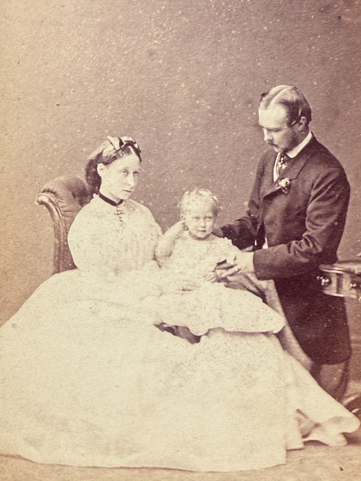 Antique Royal Photo Princess Alice Grand Duchess Hesse Prussia Child ...