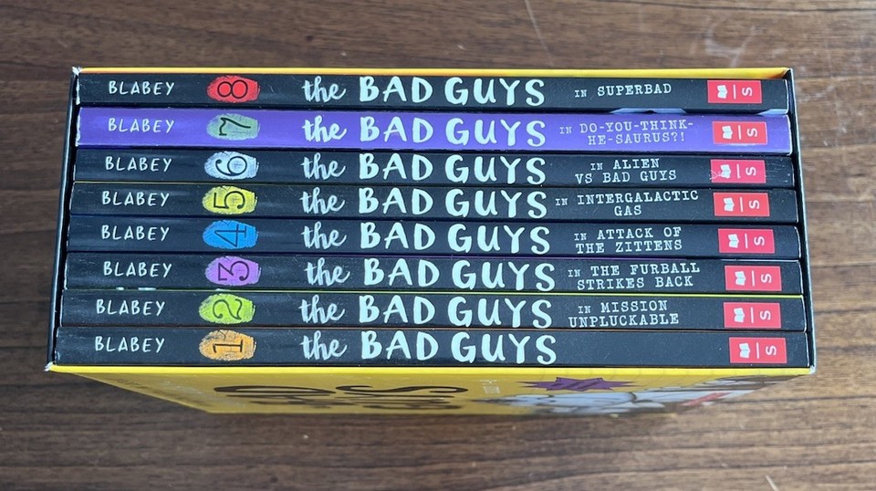 The Bad Guys Book Set: Books 1-8 by Aaron Blabey - Paperback - VERY ...