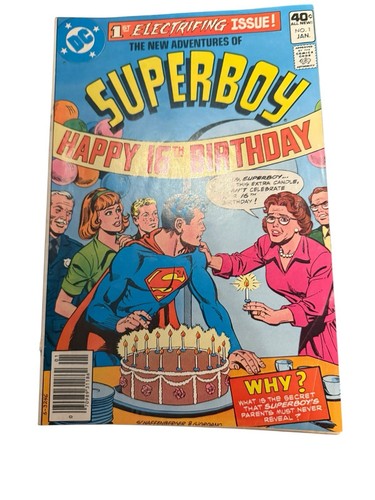 The New Adventures of Superboy 1 January Volume 1 1980 DC Comics Comic ...