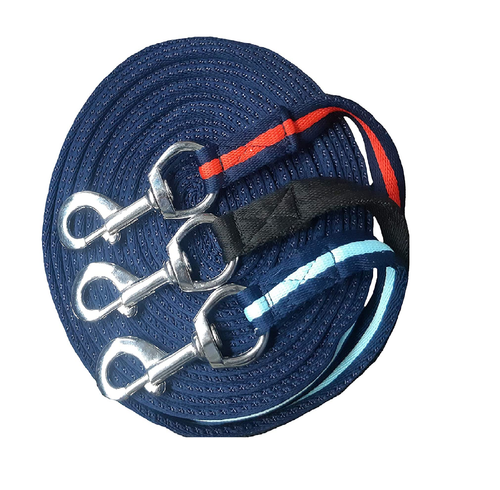 AVON EQUINE HORSE LUNGE LINE Lunging Reins soft nylon TRAINING AID ...