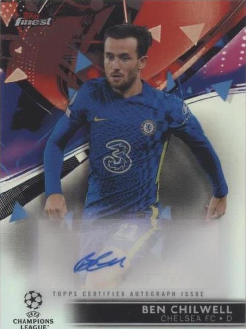 2021-22 Topps Finest UCL - Autographs Ben Chilwell #BA-BC (AU) for sale ...