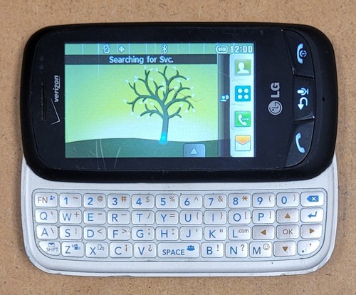 LG Cosmos Touch VN270 - Black and Silver ( Verizon ) Cellular Slider ...