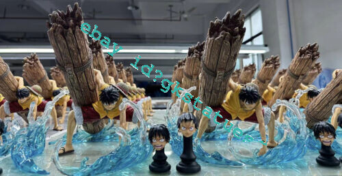 LICKING DOG Studio One Piece Monkey D Luffy Resin Statue In Stock Three ...