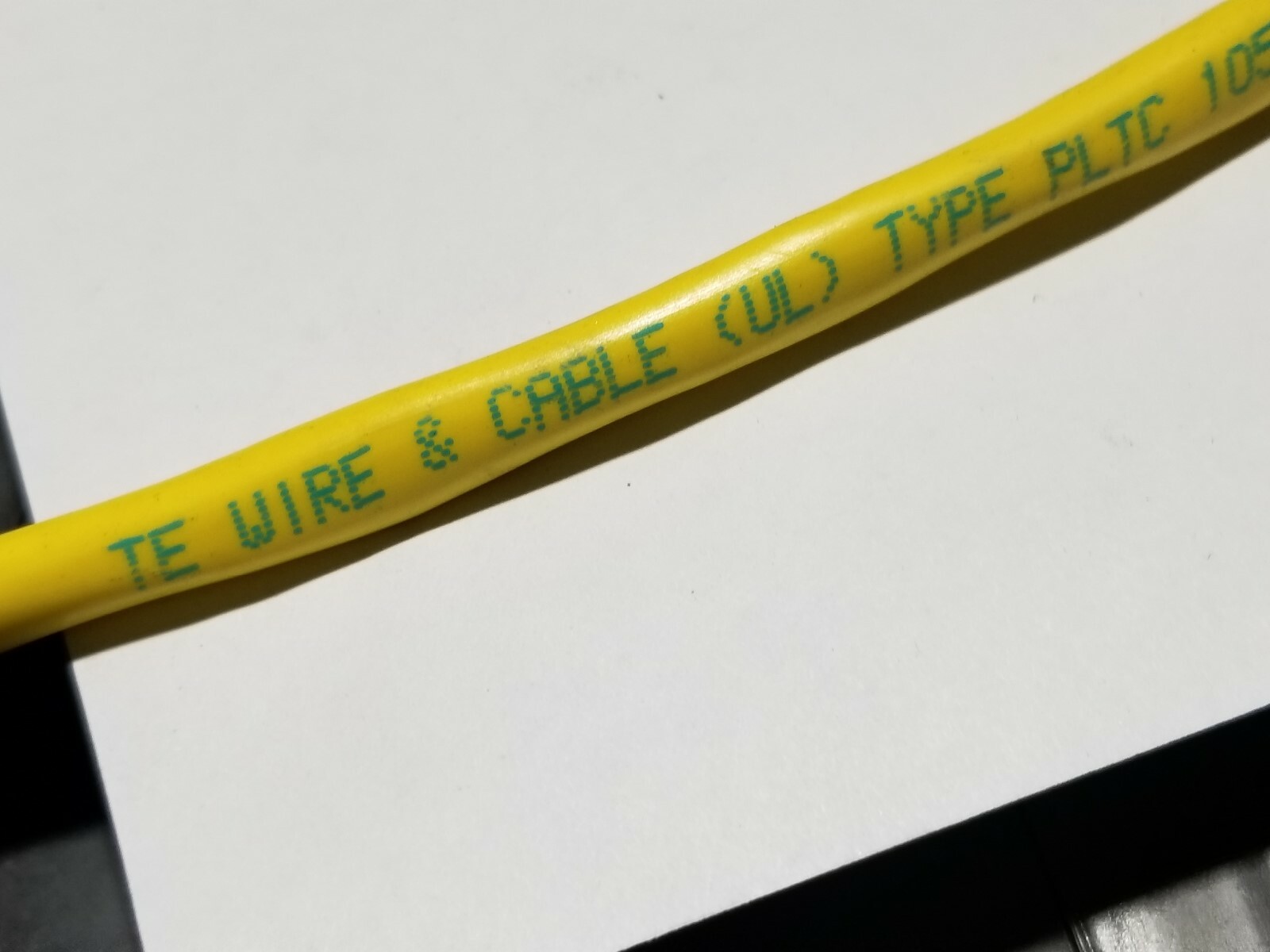 TE Wire & Cable 16/1P PLTC Type KX Solid Thermocouple Extension /50ft | eBay