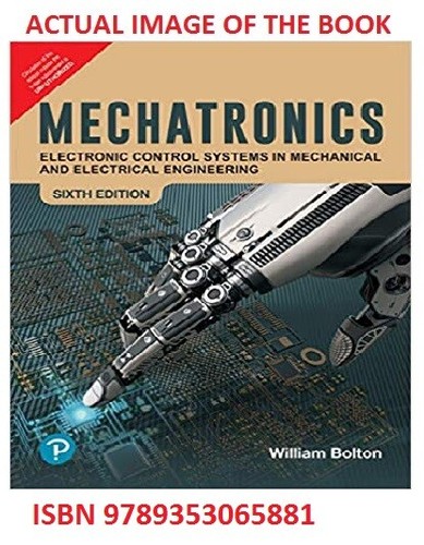 Mechatronics by Bolton 6th International Softcover Edition Same Book ...