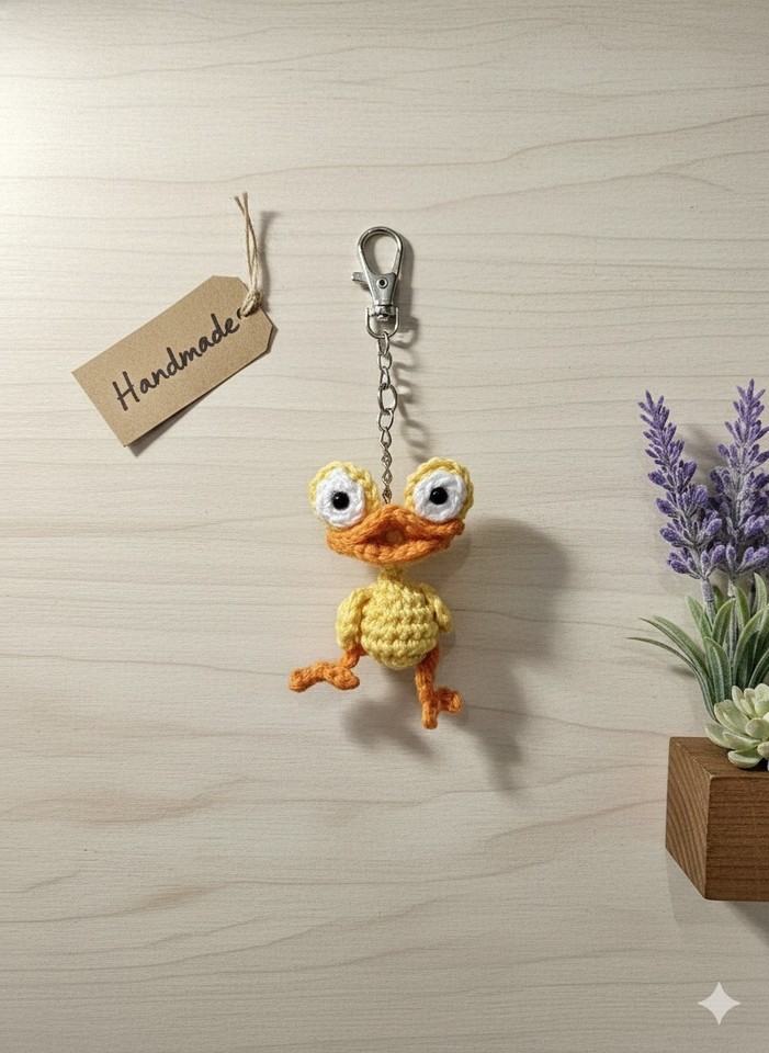 Llaveros De Pato Loco, Hecho A Mano , De Algodón, Regalo Sspecial | eBay