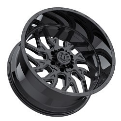 1 TIS 24x12 6X135 / 6X5.50 -51 544B Gloss Black Wheel Rim | eBay