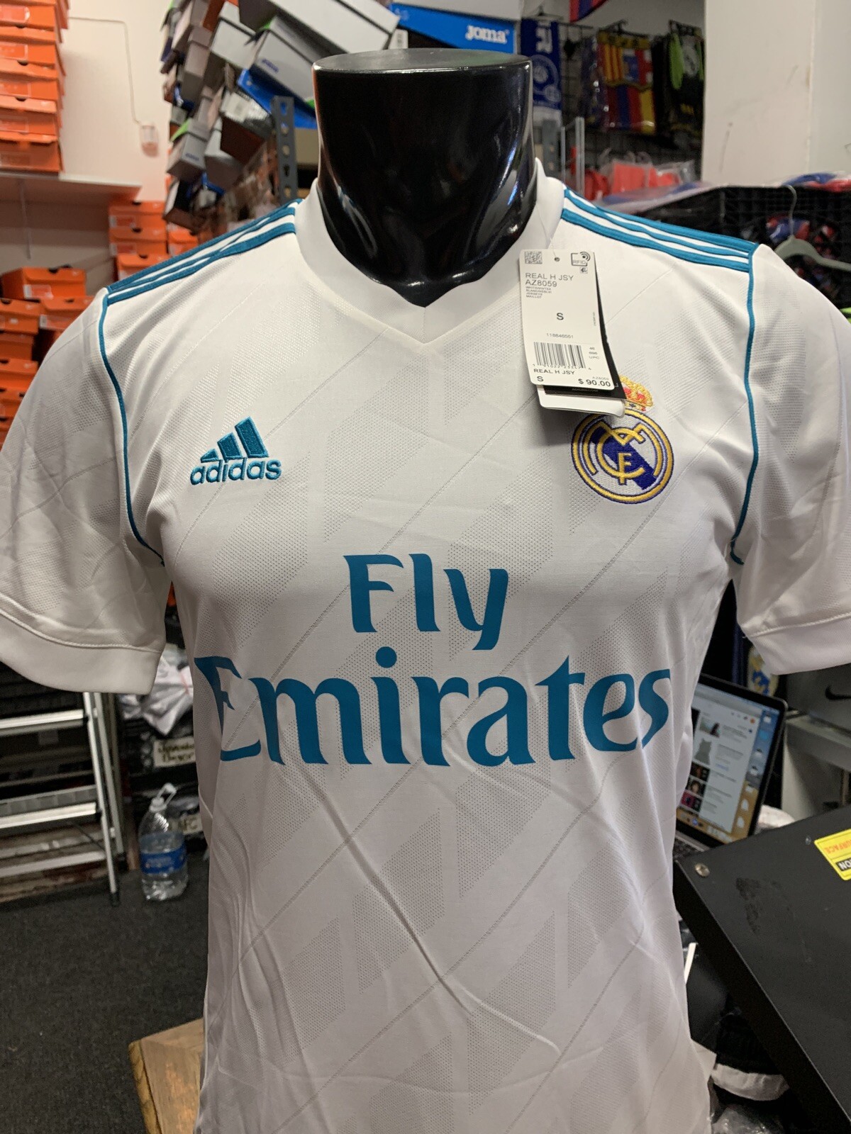 Real+Madrid+Jersey+2017%2F18+Home+Size+XL+Shirt+Mens+Camiseta+adidas ...