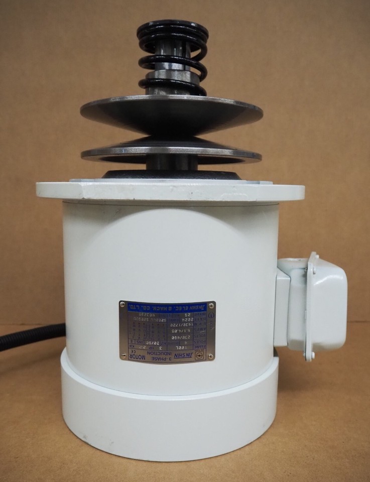 REPLACEMENT MOTOR for Bridgeport type IMPORT MILL 3HP 3PH variable ...