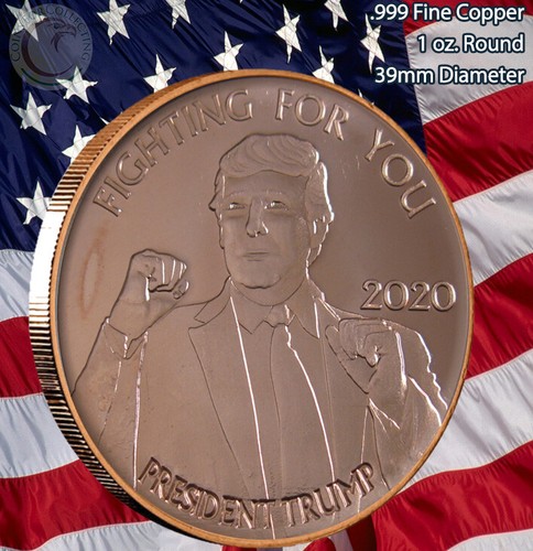 "8 Donald Trump Set" 1 oz .999 Copper Rounds Beautiful Designs | eBay