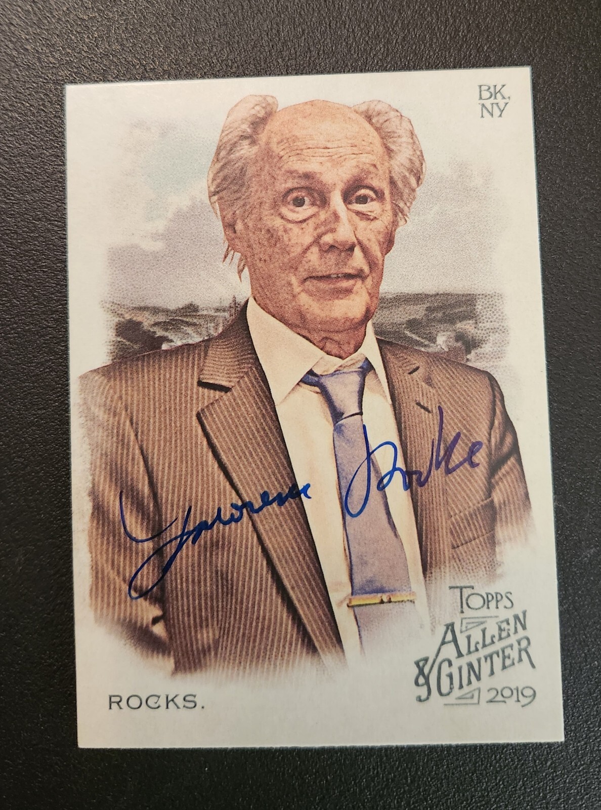 Lawrence Rocks Autograph Signed 2019 Topps Allen & Ginter's Chemist ...