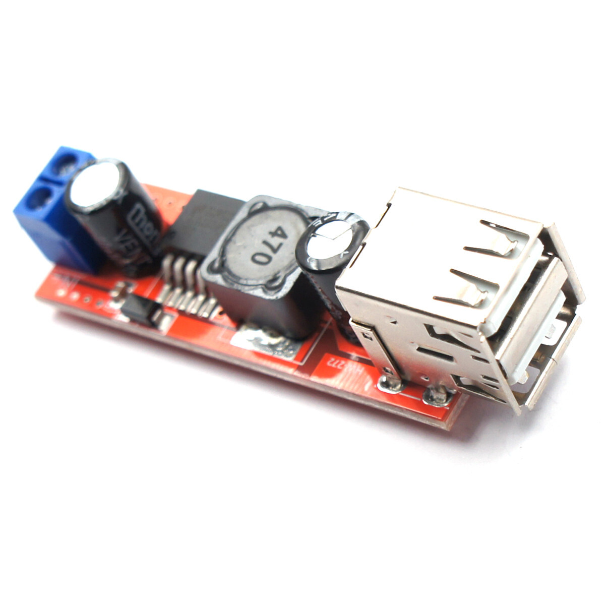 5 Pack JacobsParts Dual USB LM2596 5V 3A Voltage Step-Down Buck ...