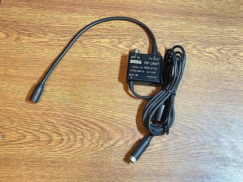 Sega Saturn RF Unit Cable Boxed HSS-0110 Official ss SEGA 711719805809 ...