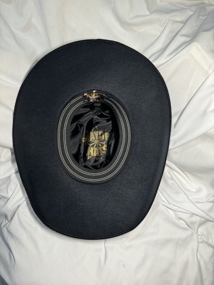 El Mayor Black Suade Chihuahua Felt Cowboy Hat | eBay