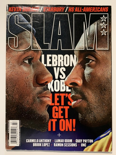 SLAM Magazine 2009 RARE 126 Kobe Bryant Lakers Paul Pierce Shaq Duncan ...