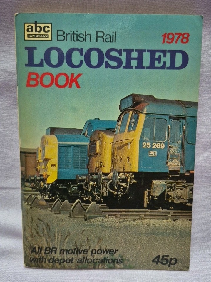 abc British Rail Locoshed Book, 1976 & 1968 Ian Allen | eBay UK