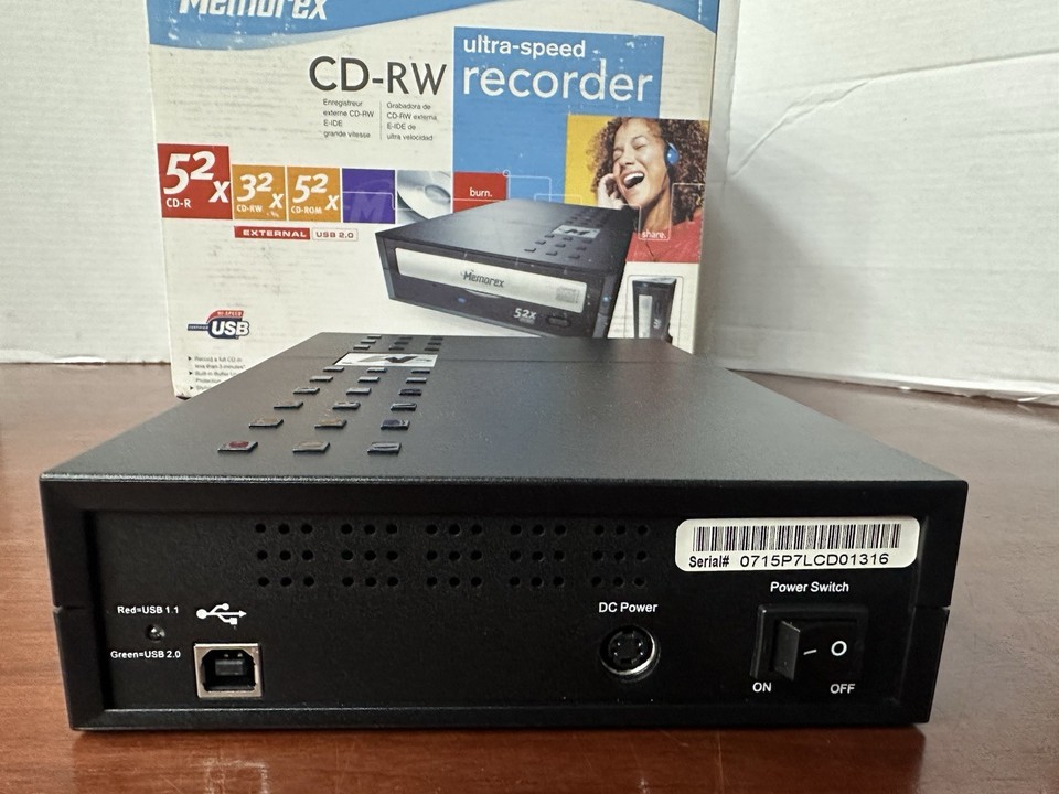 Memorex Combo Ultra Speed Recorder Cd-Rw/DVD-Rom 3202 3244 Complete ...