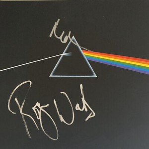Pink Floyd Signed Album Nick Mason Roger Waters Autograph Vinyl Proof ...