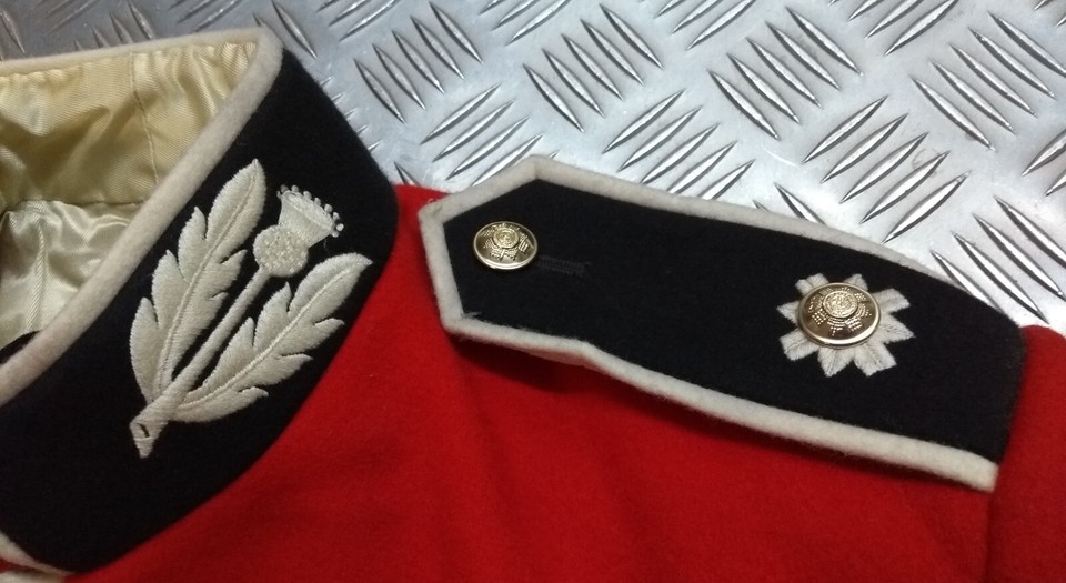 Scots Guards Tunic RED No Rank Ceremonial & Parade Royal Guards British ...