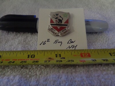 16th Engineer Battalion NH Unit Crest, DI, DUI (DRAW#T3) | eBay