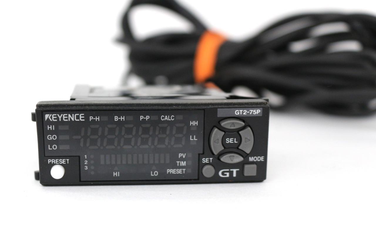 Keyence GT2-75P Amplifier Unit, Panel Mount Type, PNP | eBay