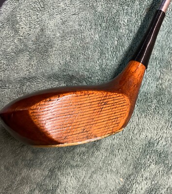 Extremely Rare Persimmon No. 1 wood driver Pro Made. Steel shaft No ...