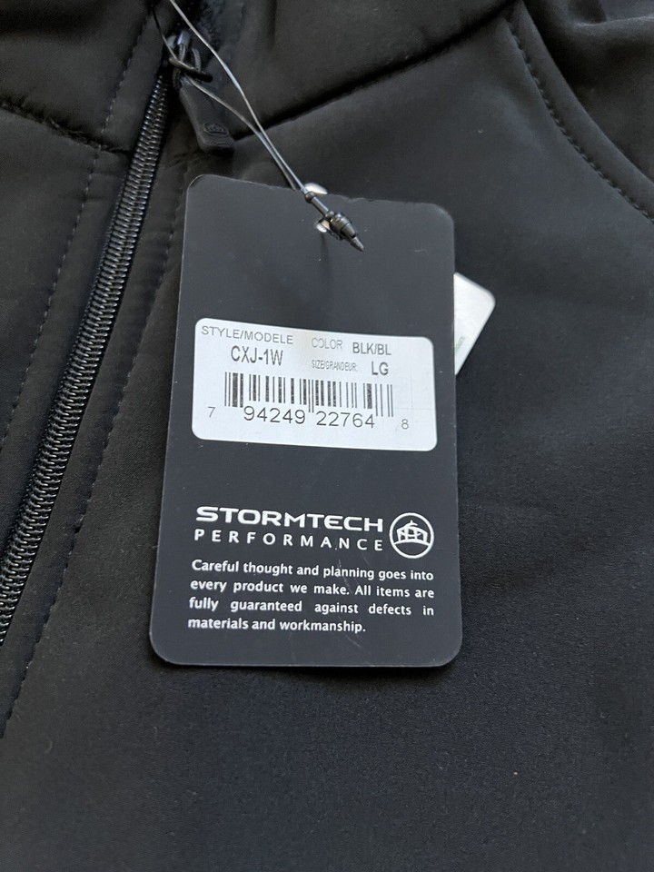 Stormtech Women’s Crew Bonded Shell CXJ-1W Jacket Coat Black Size Large ...
