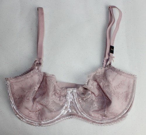 Victoria's Secret Size 32DDD 10DDD 34D 12D 34DDD 12DDD Pink Velvet ...