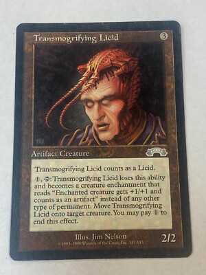 Transmogrifying Licid - Magic the Gathering MTG Exodus Single Card | eBay