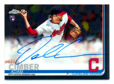 Adam Cimber RC 2019 Topps Chrome Rookie Autograph Auto Card!Astros P RC ...