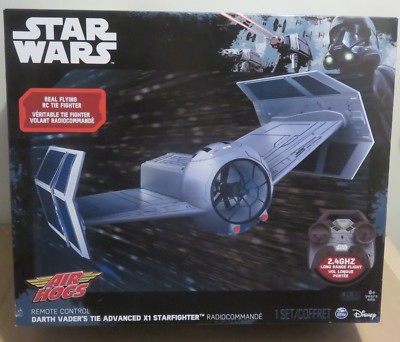 Star Wars Real Flying Remote Control Darth Vader's Tie Advanced X1 ...