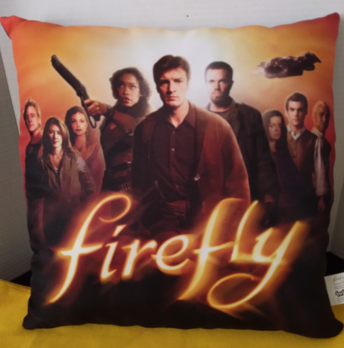 Serenity Themed Cushion Firefly Crew Throw Pillow - Toy Vault Official ...
