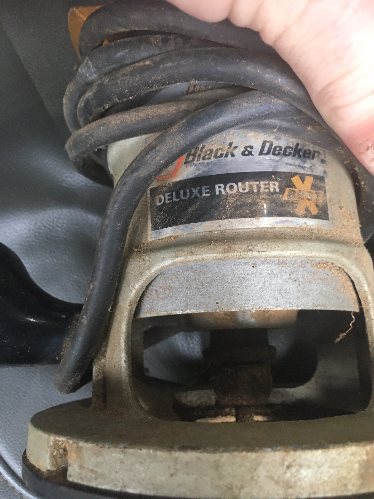 Vintage Black & Decker Deluxe Router 7616 Tested Working | eBay