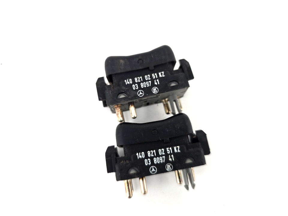 2pcs Used Mercedes W140 S420 S500 Right Pass Side Console Window Switch ...