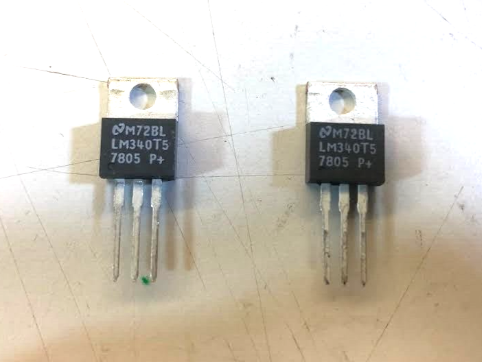 33 pcs LM7805CT 5.0V 1.5A Linear Voltage Regulator - NOS - Positive ...