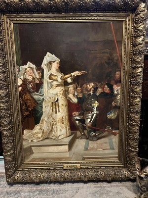 19th Century Painting “the Queens Tournament” By William Windus 1855 | eBay