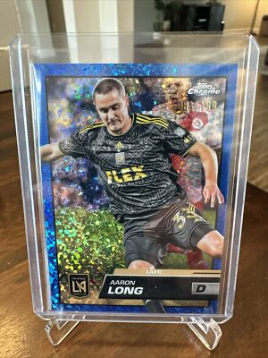 2023 Topps Chrome MLS AARON LONG MINI DIAMONDS LAFC 064/199 #73 | eBay