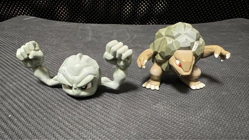Pokemon Moncolle Figure Geodude Golem Early Model | eBay Australia