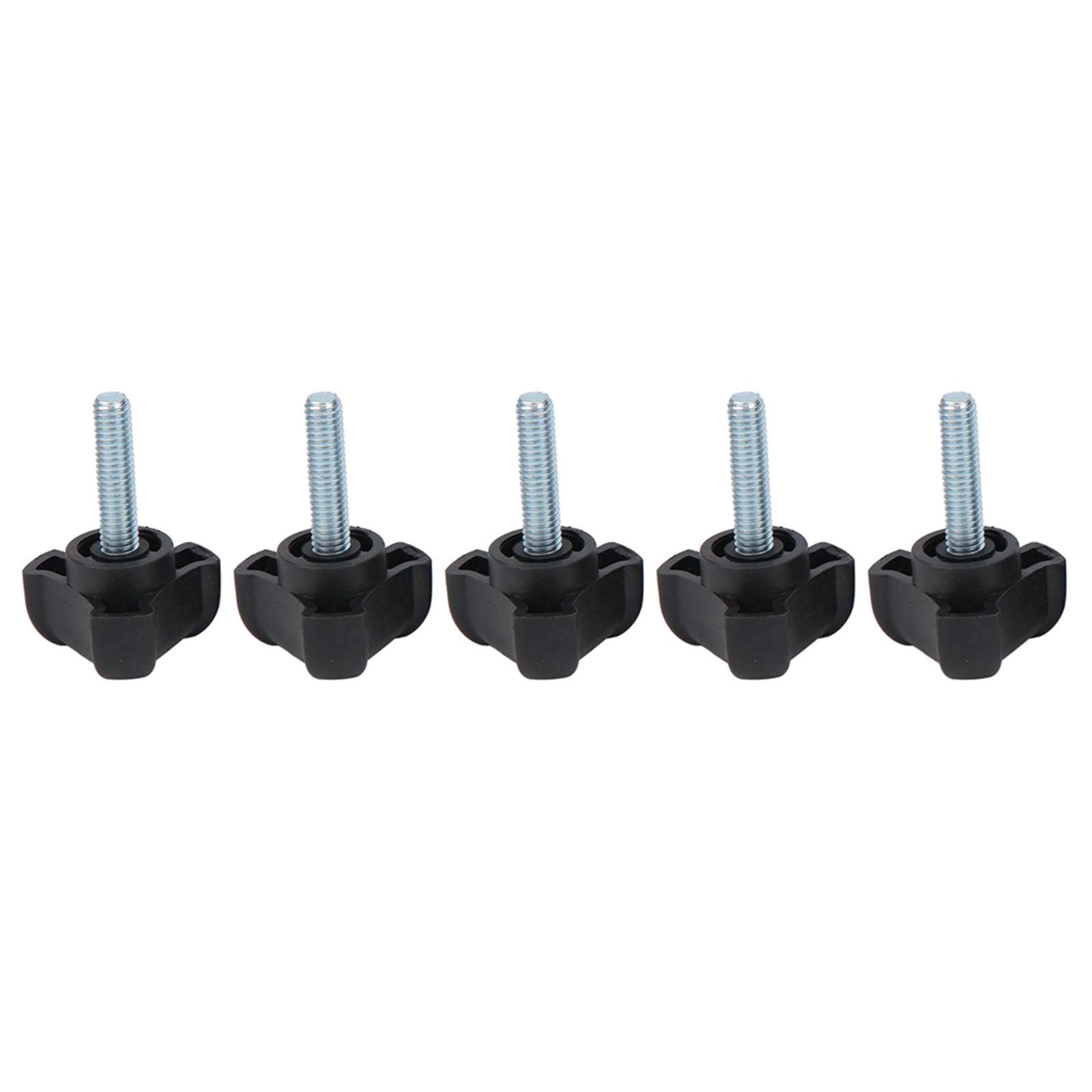 5x Knob Bolt Triangle Arc Handle Screw HandTwisted Locking Handle M6 ...