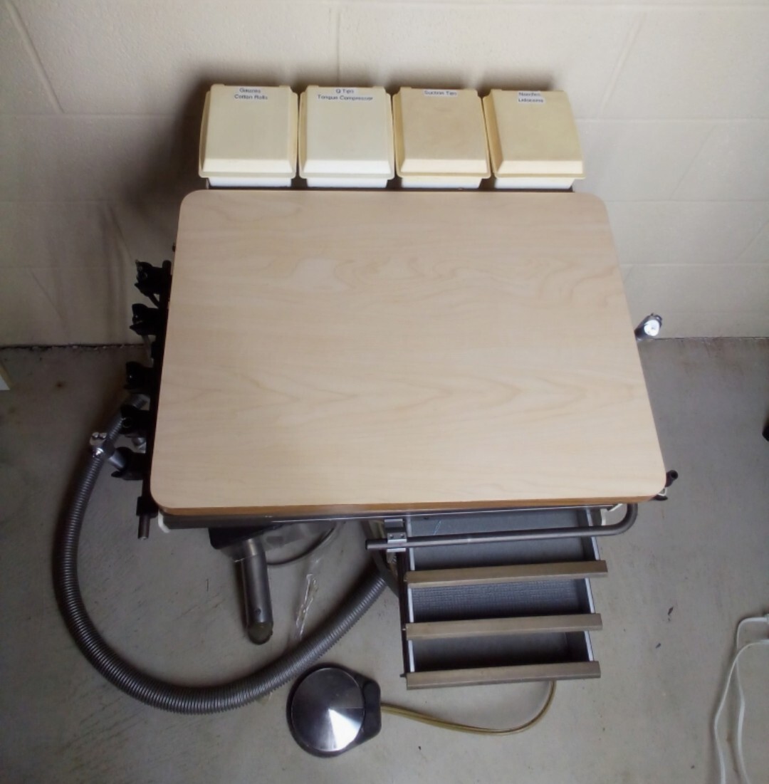 Adec Dental Delivery Unit Opporratory Cart | eBay