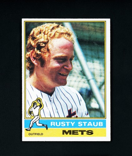Rusty Staub 1976 Topps - NY Mets #120 NM | eBay